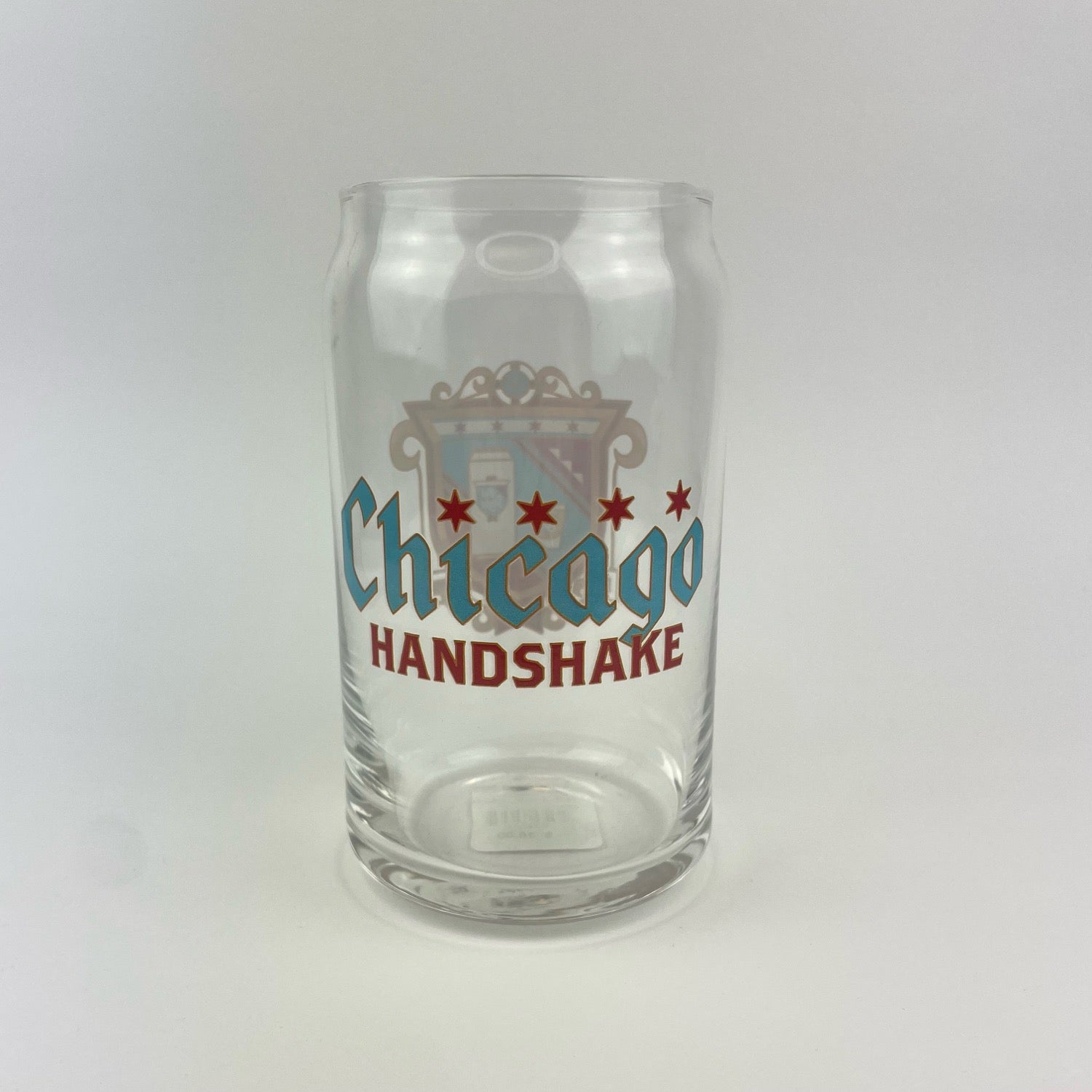 Chicago Handshake Beer Can Glass | Urban Chic & Windy City Pride – The ...